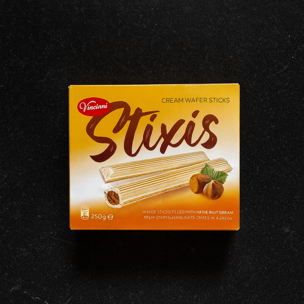 Vincinni Cream Wafer Sticks Hazelnut 250g – Alpha Fresh