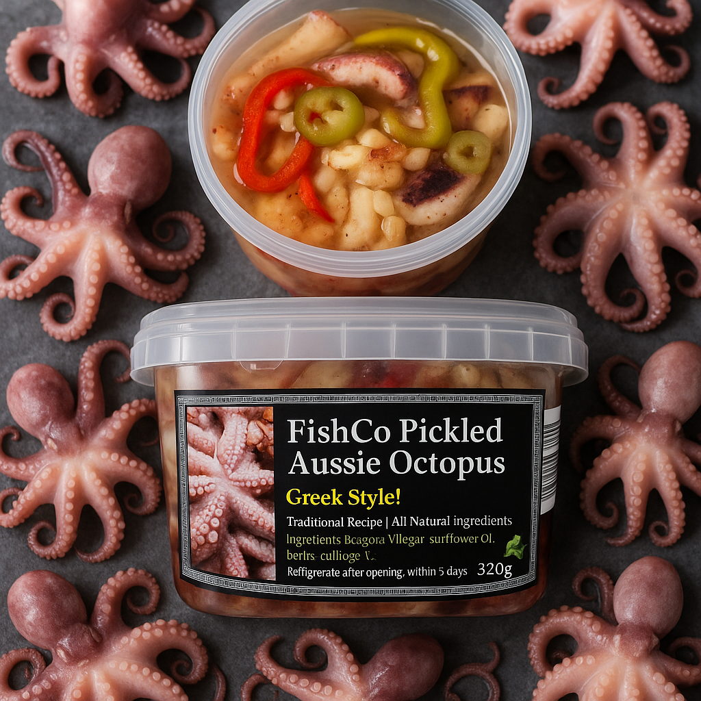 Pickled Baby Octopus 300g – Alpha Fresh